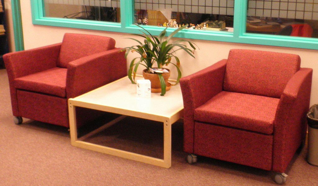 New Lounge Chairs – Choose your clock